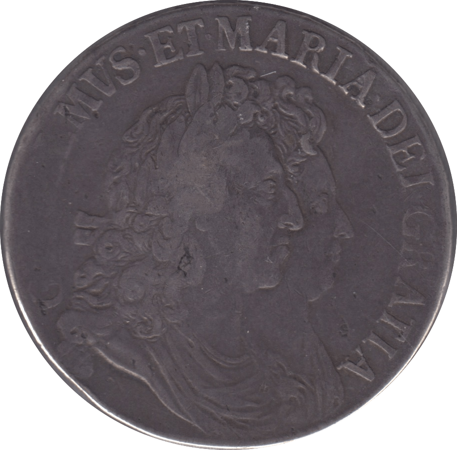 1692 CROWN ( VF ) QVARTO CROWN Cambridgeshire Coins – Cambridgeshire Coins
