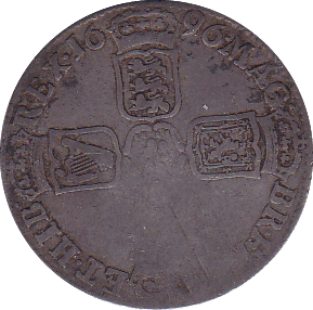 1696 SHILLING ( FAIR ) - Cambridgeshire Coins – Cambridgeshire Coins