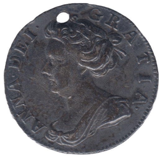 1705 SIXPENCE ( GVF ) Sixpence Cambridgeshire Coins – Cambridgeshire Coins