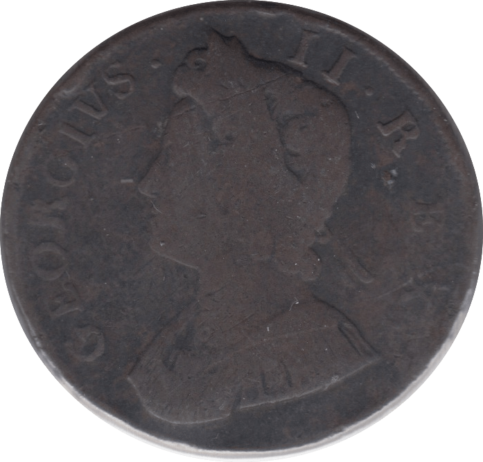 1734 HALFPENNY ( FINE ) Halfpenny Cambridgeshire Coins – Cambridgeshire ...