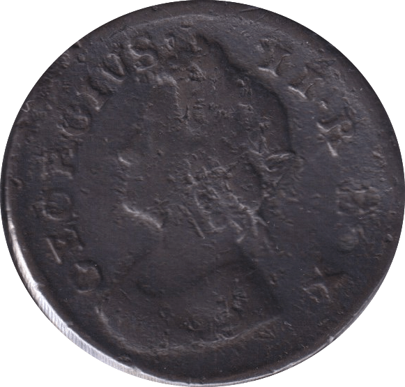 1737 FARTHING ( FINE ) Farthing Cambridgeshire Coins – Cambridgeshire Coins