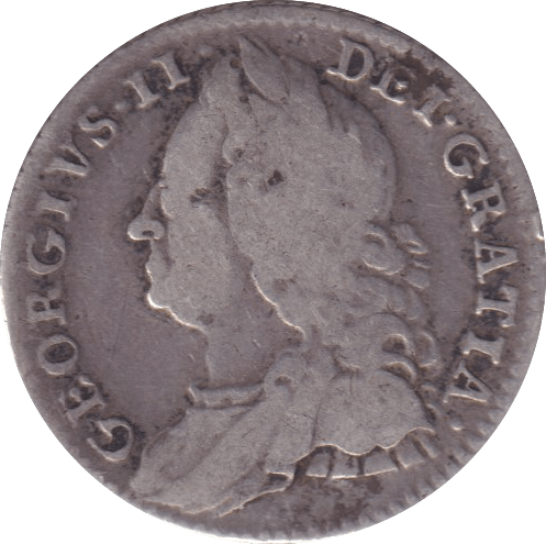 1757 HALFCROWN ( FINE ) 2 halfcrown Cambridgeshire Coins ...