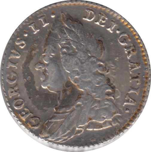 1757 SIXPENCE ( GVF ) Sixpence Cambridgeshire Coins – Cambridgeshire Coins