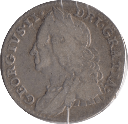 1758 SIXPENCE ( FINE ) Sixpence Cambridgeshire Coins – Cambridgeshire Coins
