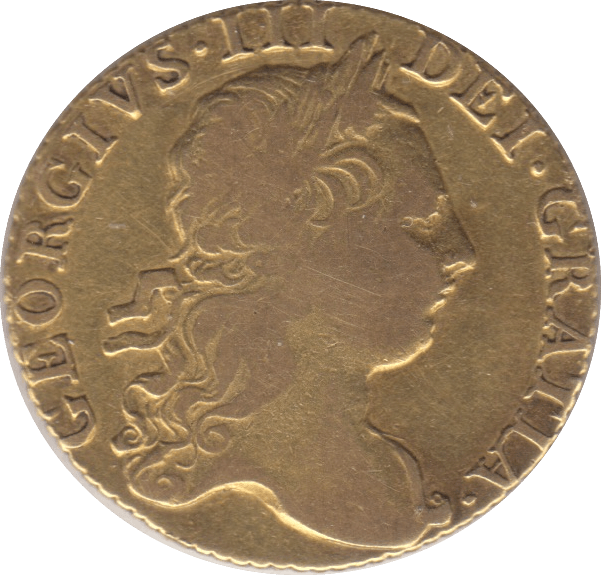 1772 GOLD ONE GUINEA ( VF ) GEORGE III Guineas Cambridgeshire Coins ...