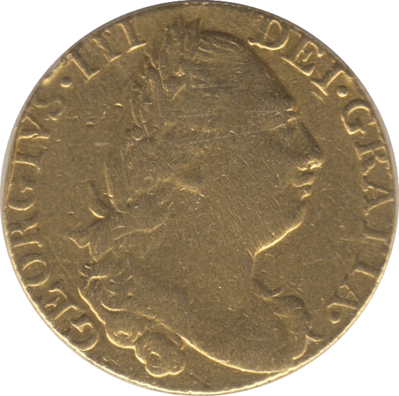 1775 GOLD ONE GUINEA GOLD ( VF ) Guineas Cambridgeshire Coins ...