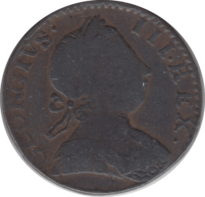 1775 HALFPENNY ( FINE ) 2 Halfpenny Cambridgeshire Coins ...