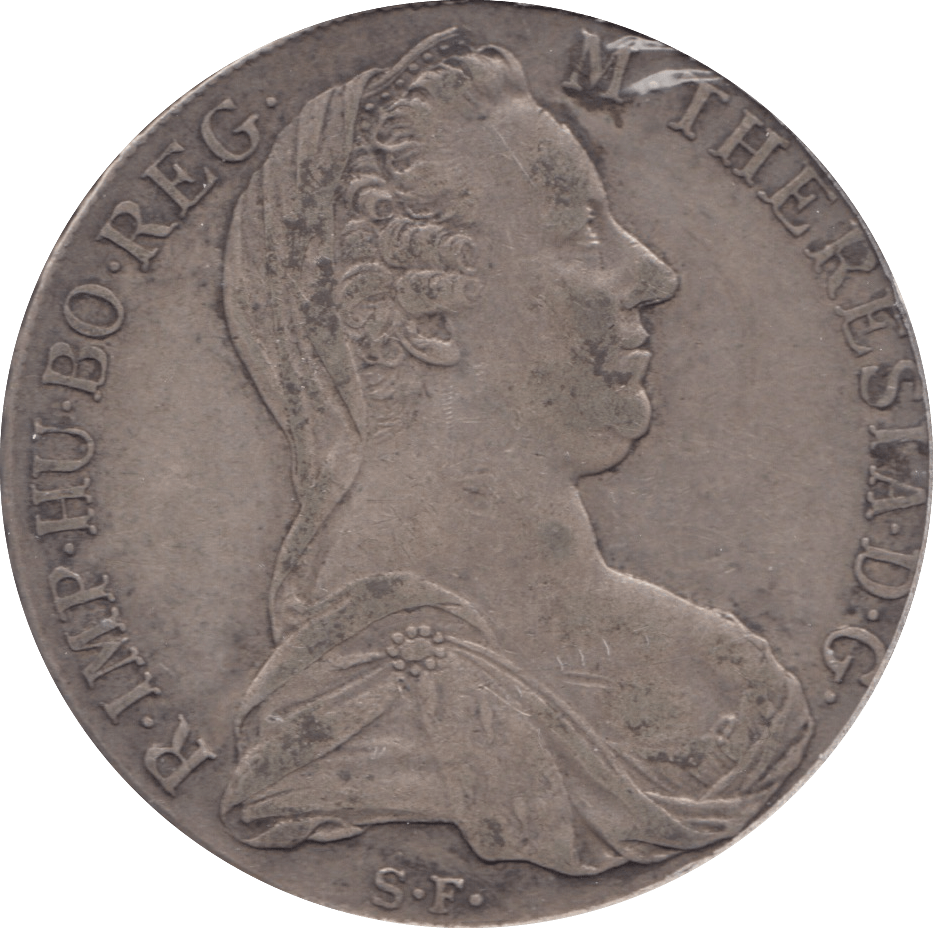 1780 SILVER THALER MARIA THERESA REF 5 WORLD COINS Cambridgeshire Coins ...