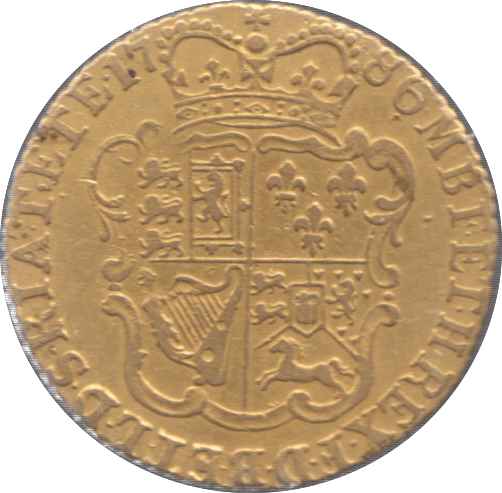 1786 GOLD HALF GUINEA ( EF ) GEORGE III Guineas Cambridgeshire Coins ...