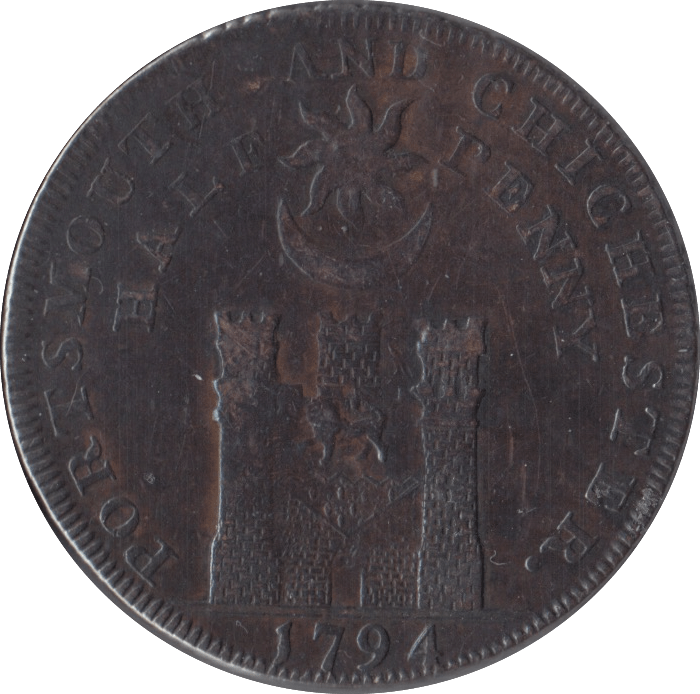 1794HALFPENNY TOKEN BIRMINGHAM PENNY TOKEN Cambridgeshire Coins ...