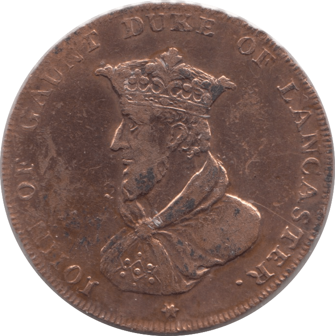 1794 LANCASTER HALFPENNY TOKEN REF 382 Token Cambridgeshire Coins ...
