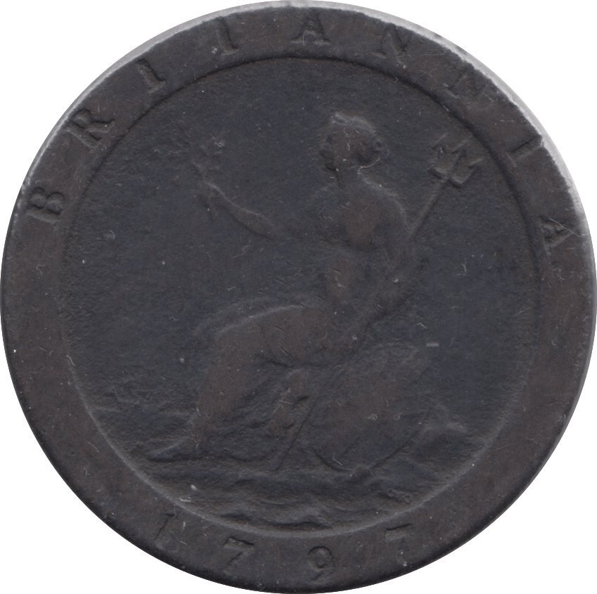 1797 CARTWHEEL PENNY ( NF ) 8 Penny Cambridgeshire Coins ...