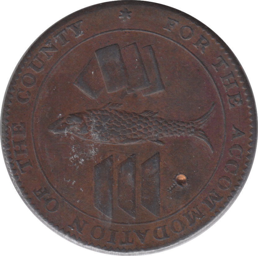 1811 SCORRIER HOUSE CORNISH PENNY TOKEN PENNY TOKEN Cambridgeshire ...