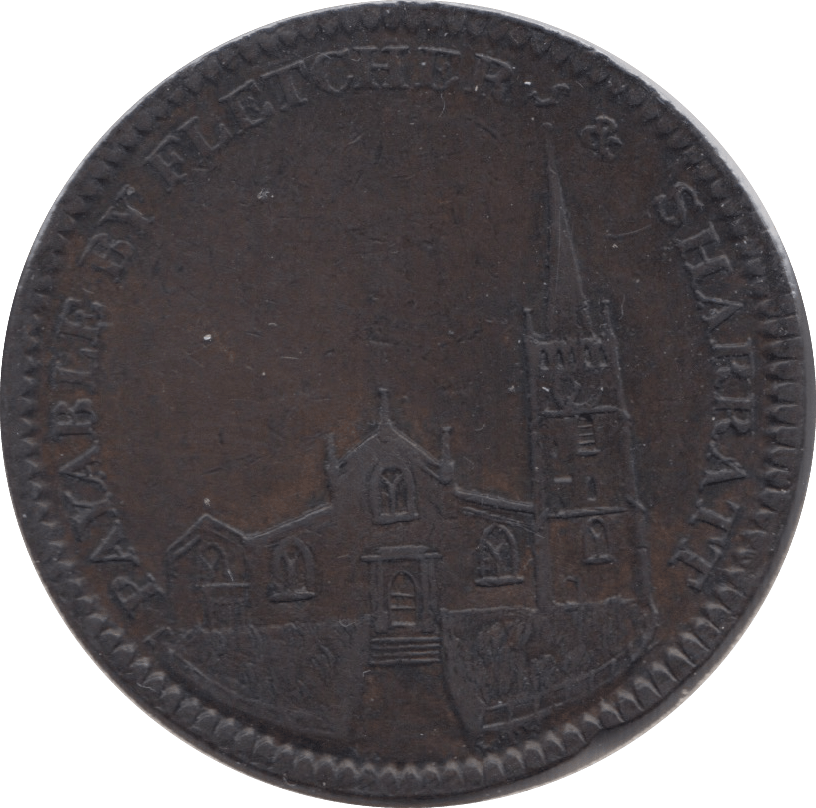 1811 WALSALL PENNY TOKEN Token Cambridgeshire Coins – Cambridgeshire Coins