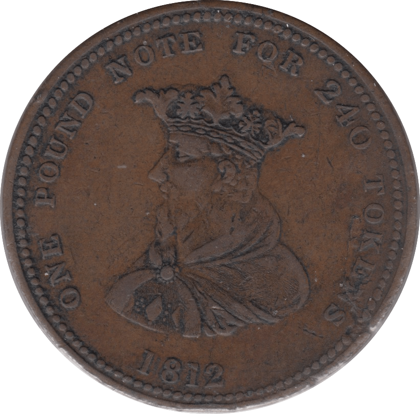 1812 BILSTON PENNY TOKEN Token Cambridgeshire Coins – Cambridgeshire Coins