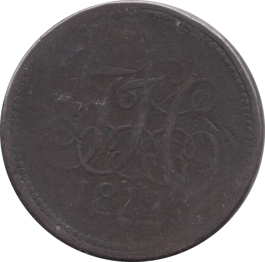 1812 PENNY BANK TOKEN PENNY TOKEN Cambridgeshire Coins – Cambridgeshire ...