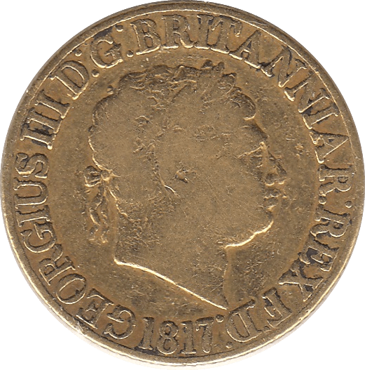 1817 GOLD SOVEREIGN - Cambridgeshire Coins – Cambridgeshire Coins