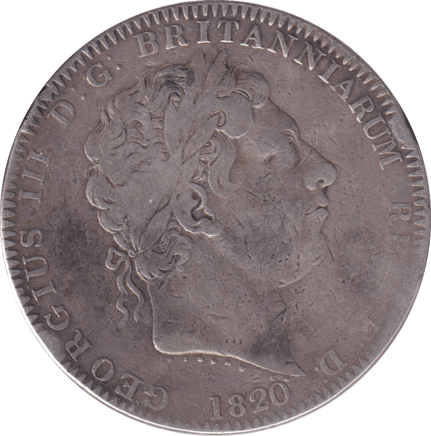 1820 CROWN ( FINE ) LX Crown Cambridgeshire Coins – Cambridgeshire Coins