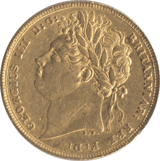 1821 GOLD SOVEREIGN ( GVF ) Sovereign Cambridgeshire Coins ...
