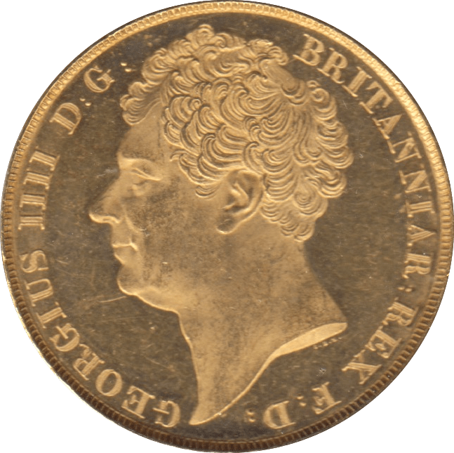 1823 GOLD DOUBLE SOVEREIGN ( UNC ) Double Sovereign Cambridgeshire ...