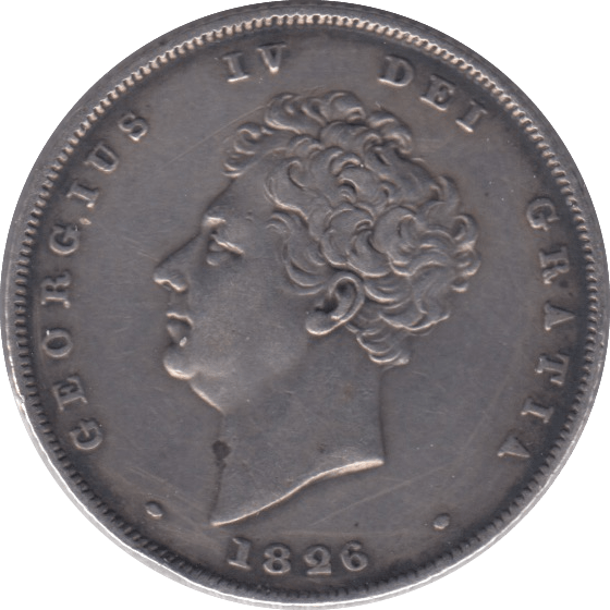 1826 SHILLING ( GVF ) Shilling Cambridgeshire Coins – Cambridgeshire Coins