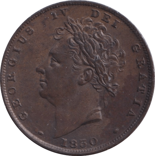 1830 FARTHING ( AUNC ) Farthing Cambridgeshire Coins – Cambridgeshire Coins