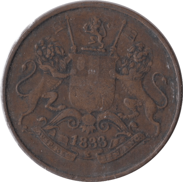 1833 QUARTER ANNA BRITISH INDIA WORLD COINS Cambridgeshire Coins ...