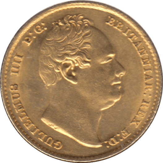 1835 GOLD SOVEREIGN ( AUNC ) WILLIAM IV Sovereign Cambridgeshire Coins ...
