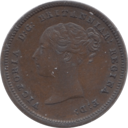 1842 ONE THIRD FARTHING ( AUNC ) One Third Farthing Cambridgeshire ...