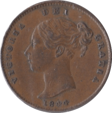 1844 ONE THIRD FARTHING ( GVF ) One Third Farthing Cambridgeshire Coins ...