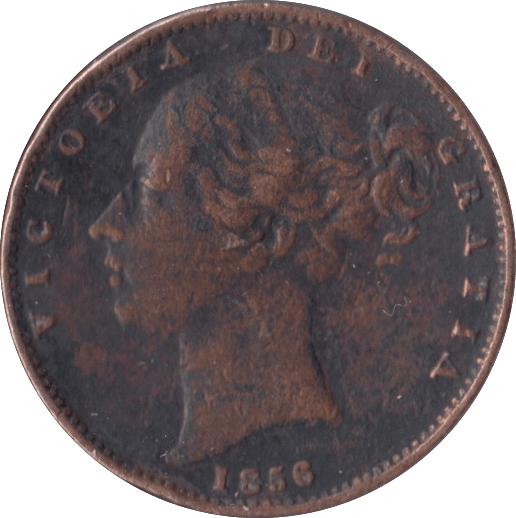 1856 FARTHING ( ) Farthing Cambridgeshire Coins – Cambridgeshire Coins