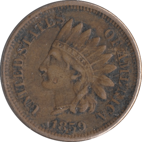 1859 USA ONE CENT WORLD COINS Cambridgeshire Coins – Cambridgeshire Coins