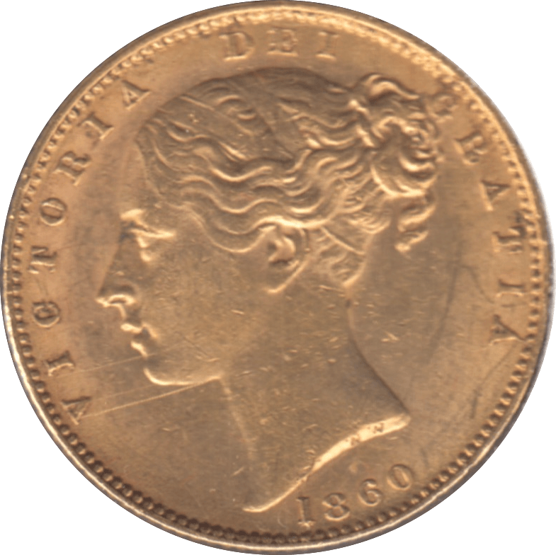 1860 GOLD SOVEREIGN ( EF ) REF 1 - Cambridgeshire Coins ...