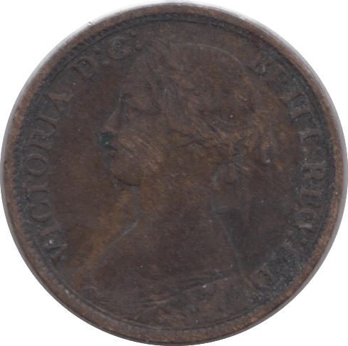 1862 FARTHING ( FINE ) Cambridgeshire Coins – Cambridgeshire Coins