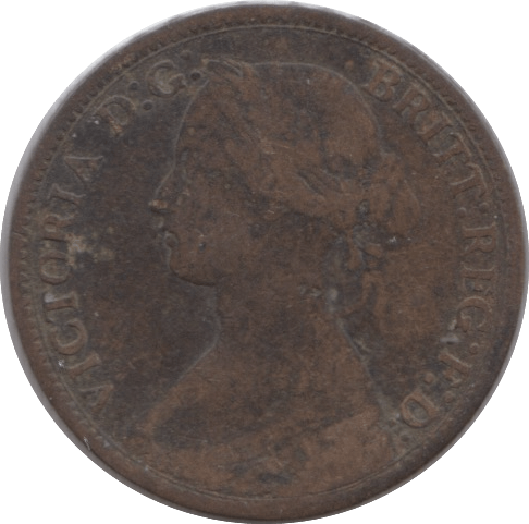 1863 FARTHING ( FINE ) Farthing Cambridgeshire Coins – Cambridgeshire Coins