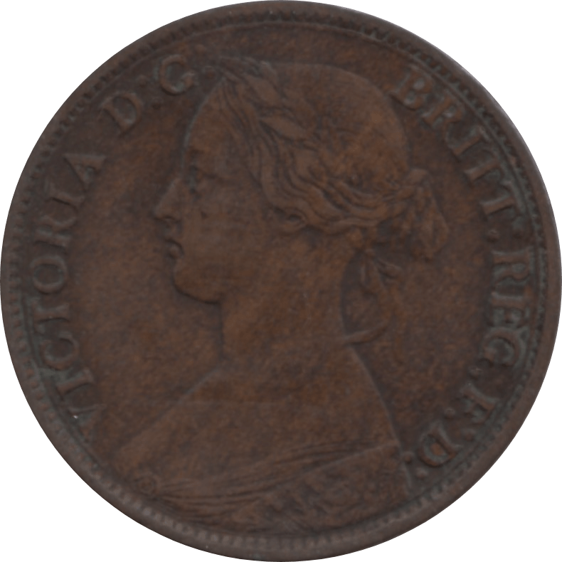 1865 FARTHING 2 ( VF ) 88 - Cambridgeshire Coins – Cambridgeshire Coins