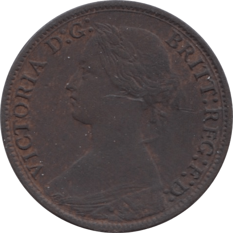 1865 FARTHING ( GF ) 1 - Cambridgeshire Coins – Cambridgeshire Coins