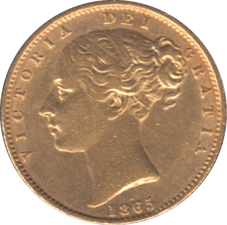 1865 GOLD SOVEREIGN ( GVF ) DIE 12 - Cambridgeshire Coins ...