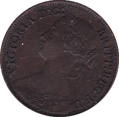 1866 FARTHING ( UNC ) - Cambridgeshire Coins – Cambridgeshire Coins