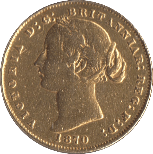 1870 GOLD SOVEREIGN AUSTRALIA ( VF ) Gold World Coins Cambridgeshire ...