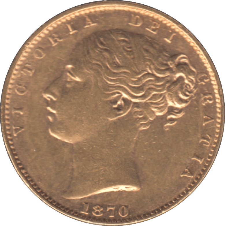 1870 GOLD SOVEREIGN ( EF ) DIE 89 - Cambridgeshire Coins ...