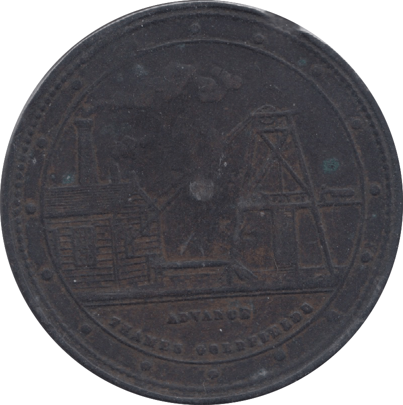 1872 GEORGE MC CAUL TOKEN - Cambridgeshire Coins – Cambridgeshire Coins