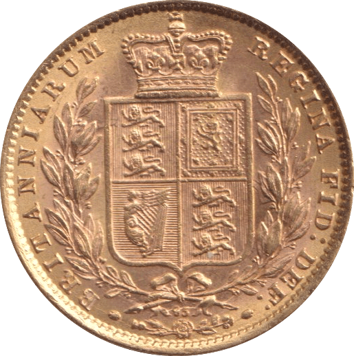 1872 GOLD SOVEREIGN ( UNC ) Sovereign Cambridgeshire Coins ...