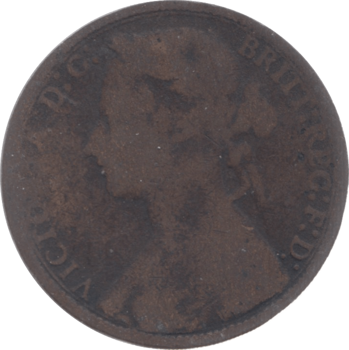 1876 PENNY REF ( FAIR ) 7 H - Cambridgeshire Coins – Cambridgeshire Coins