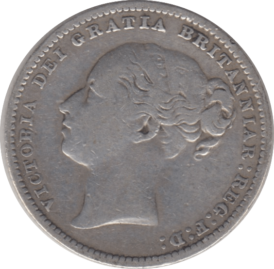 1879 SHILLING ( GF ) 2 - Cambridgeshire Coins – Cambridgeshire Coins