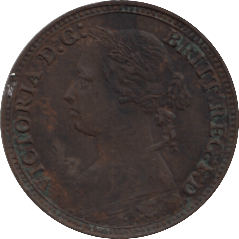 1880 FARTHING 2 ( GF ) 76 - Cambridgeshire Coins – Cambridgeshire Coins