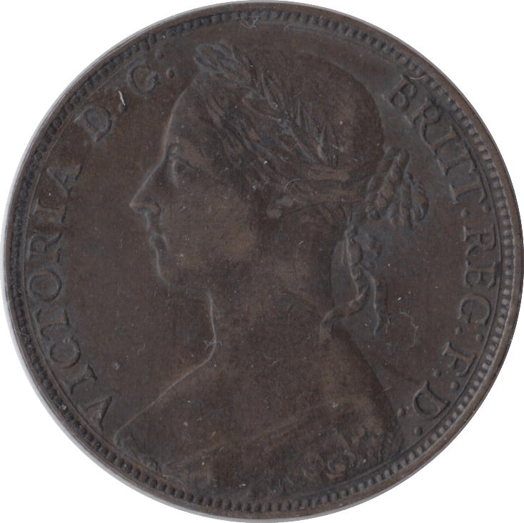 1882 PENNY ( GVF ) Penny Cambridgeshire Coins – Cambridgeshire Coins