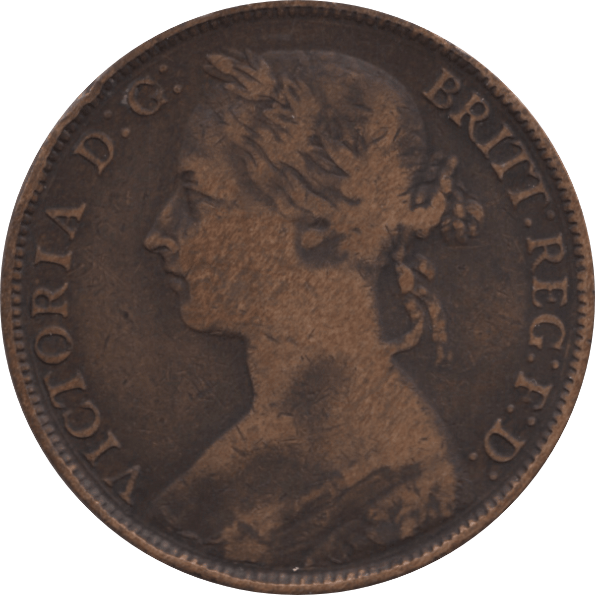 1882 PENNY ( NF ) H 21 - Cambridgeshire Coins – Cambridgeshire Coins