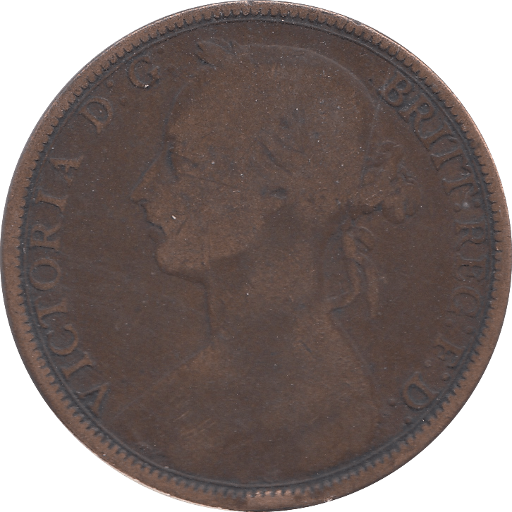 1888 PENNY ( FAIR ) B - Cambridgeshire Coins – Cambridgeshire Coins