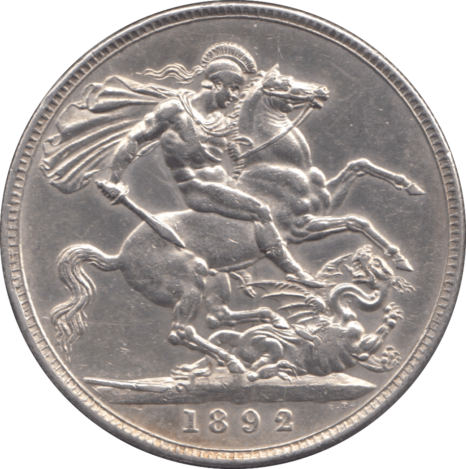 1892 CROWN ( EF ) Crown Cambridgeshire Coins – Cambridgeshire Coins